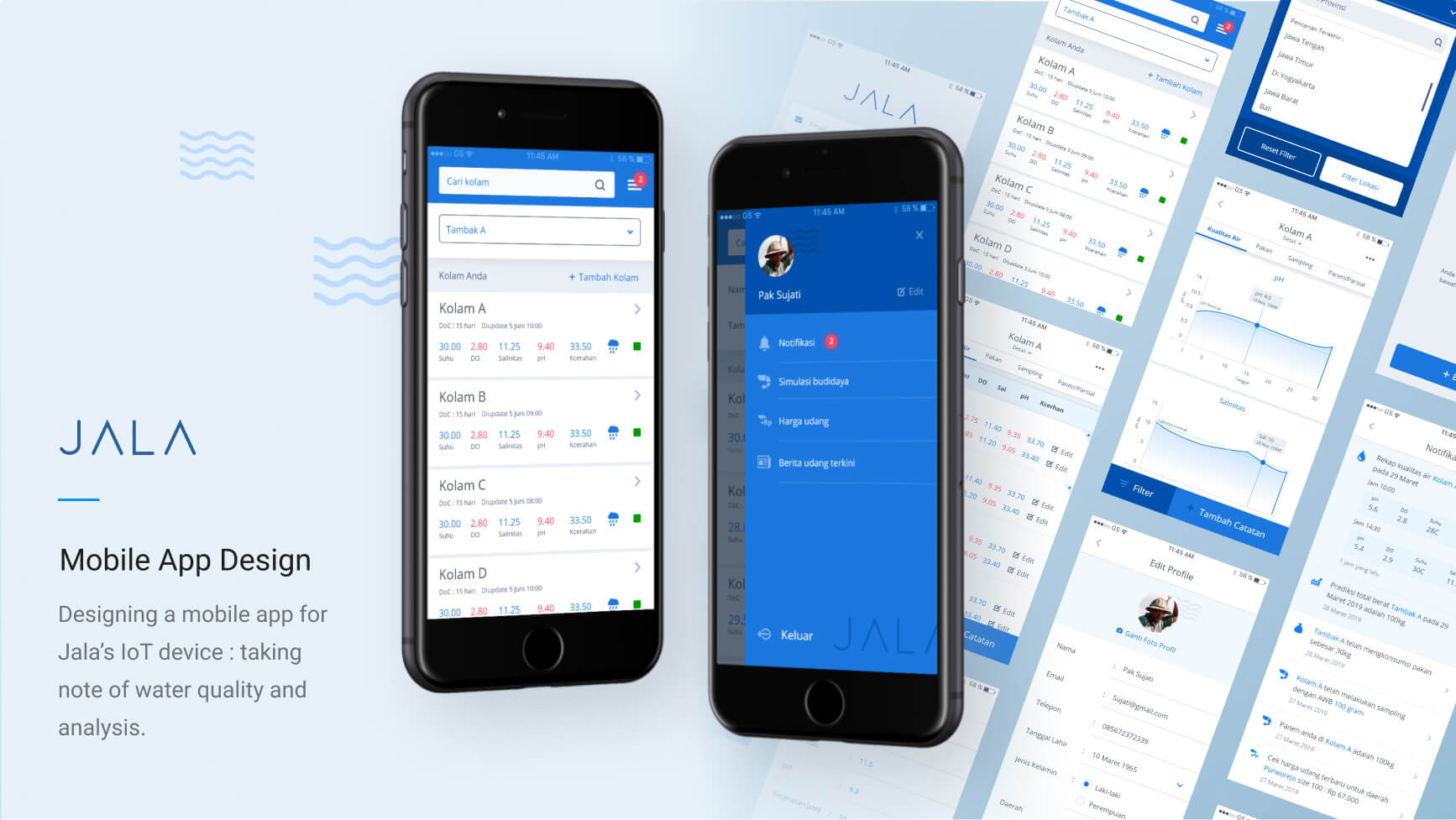 JALA, Mobile App Design for IoT Device - Kukuhaldy